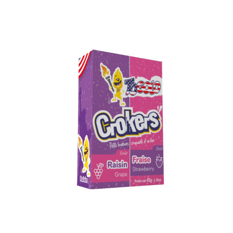 Crokers Togolo Raisin Fraise - Cometeshop