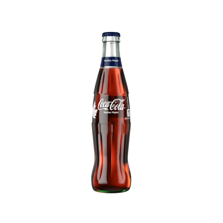 Coca-Cola Maple | Bouteille verre 355ml import Canada